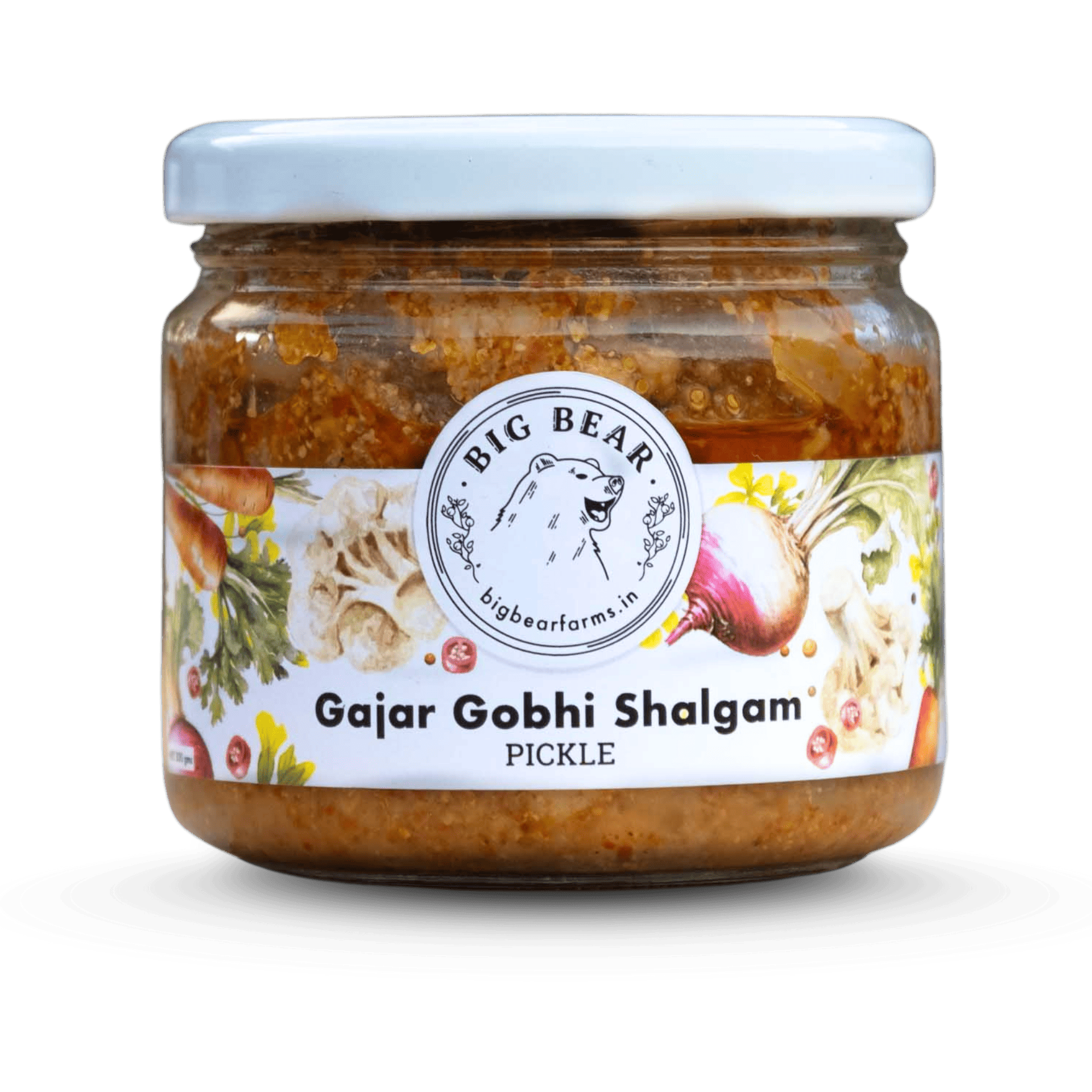 Gajar Gobhi Shalgam Pickle 300g – Big Bear Farms